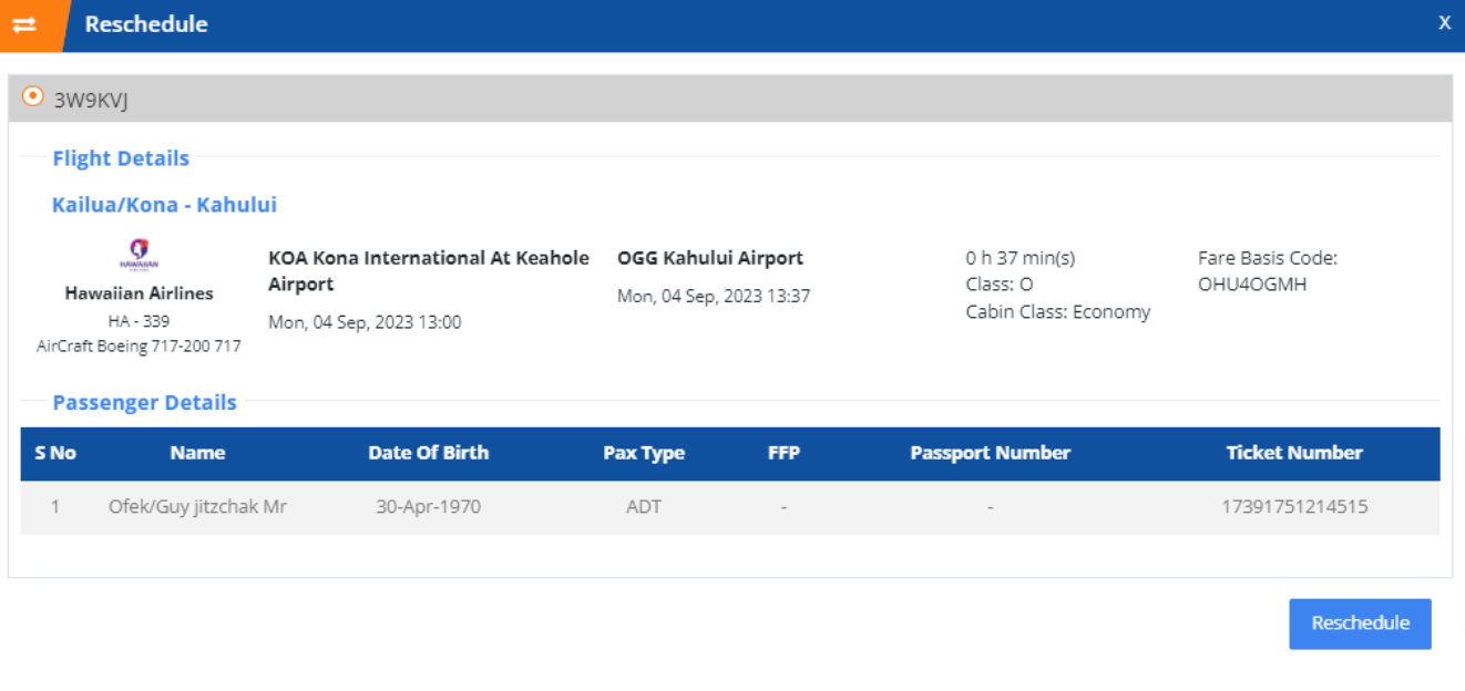 How to Reissue/reschedule an NDC Ticket? - Clarity